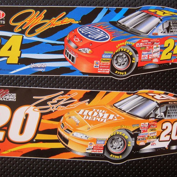 Nascar | Other | Tony Stewart Jeff Gordon Bumper Stickers | Poshmark